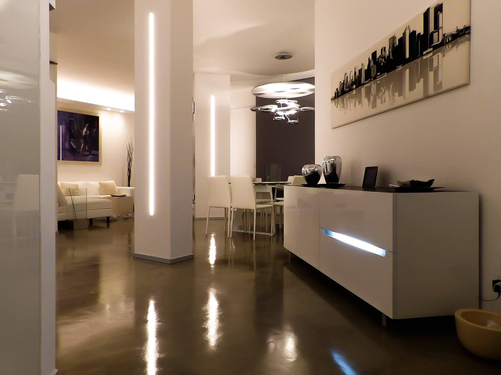 Private House - Ivrea - Light Center